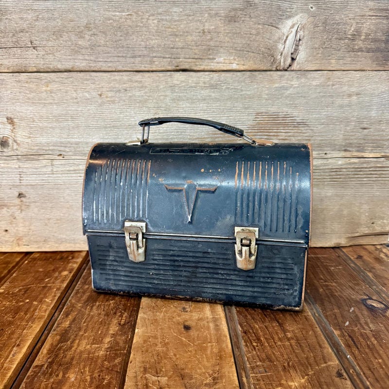 Vintage Lunch Pail - Etsy