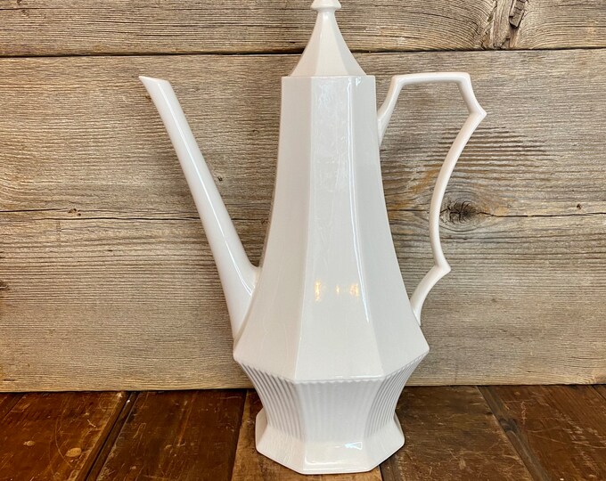 Vintage White Farmhouse Ironstone Pitcher, Independence Ironstone ...