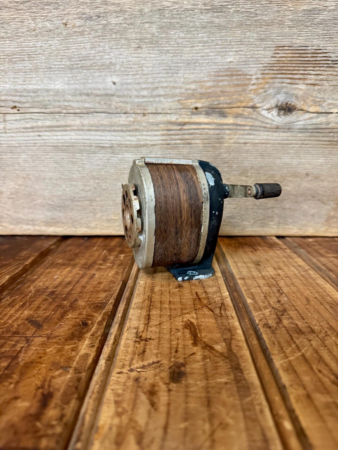 Vintage Boston Wall Mount Pencil Sharpener, Vintage Office Supplies ...