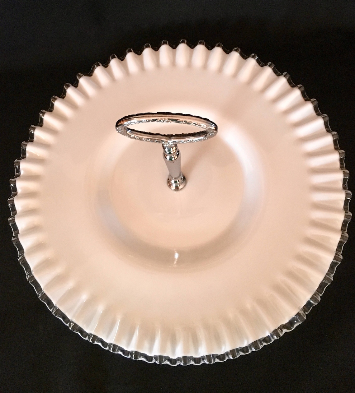 Vintage Serving Plate, Vintage Silver Crest Sandwich Plate, Vintage ...