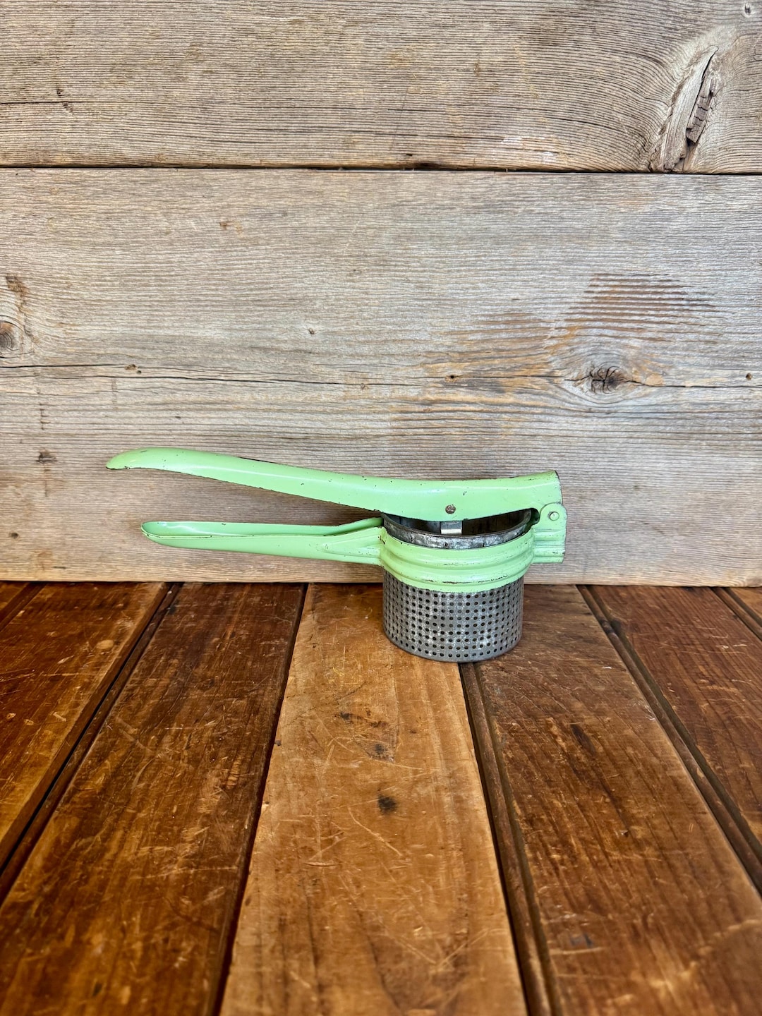 Vintage Potato Ricer, Primitive Potato Ricer, Vintage Farmhouse Tool ...