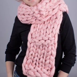 Super Chunky Scarf, Knitted Scarf, Scarf, Wool Scarf, Oversized Scarf ...