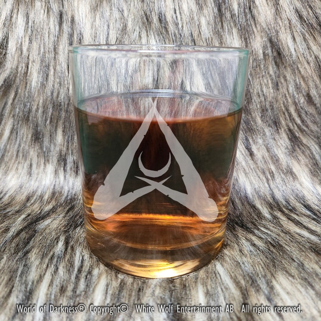 W5 Werewolf: the Apocalypse tribe Engraved Glassware - Etsy
