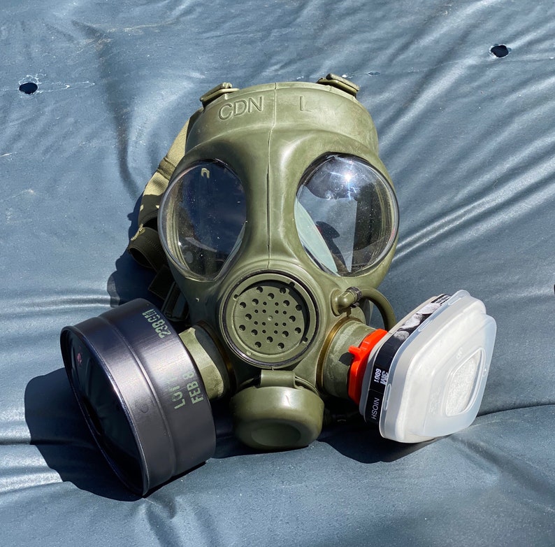 40mm NATO Gas Mask to 3M Respirator Filter Adapter | Etsy