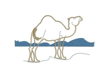 Camel Footprints Embroidery Design. Machine Embroidery - Etsy