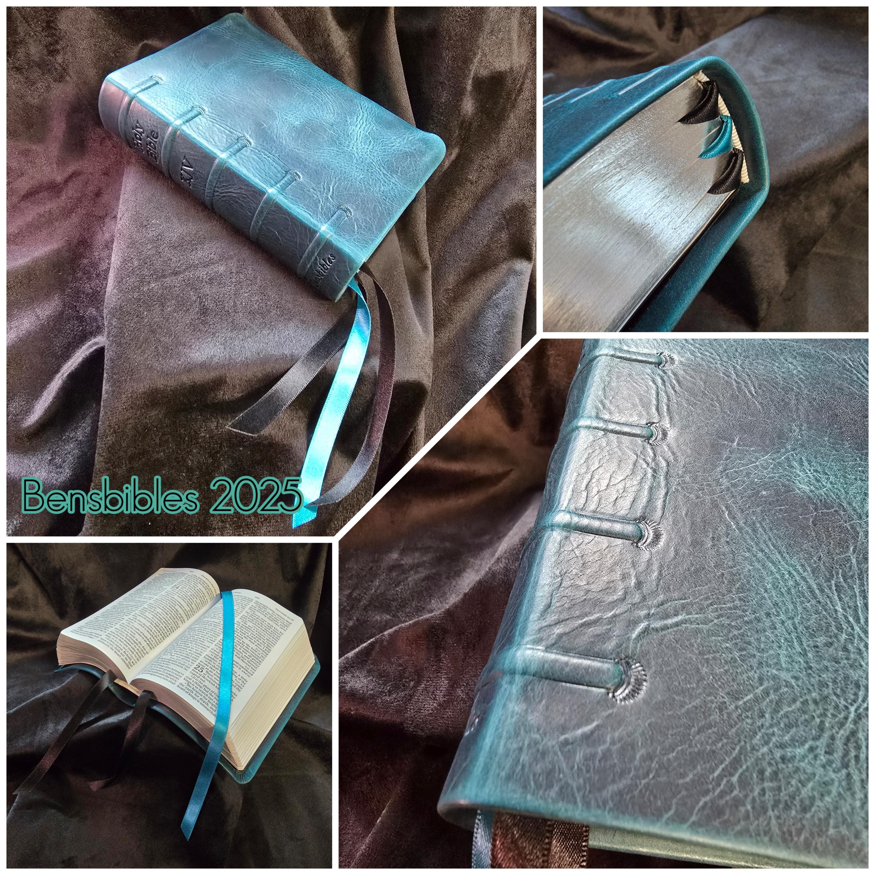 Made to Order. Compact KJV in Turquoise Badalassi Carlo Cowskin With ...