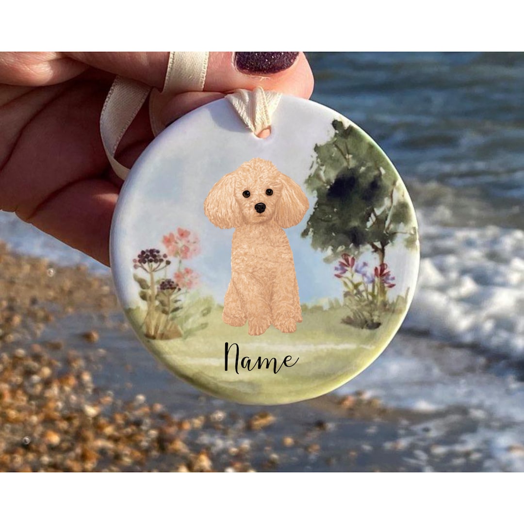 Personalised Miniature Poodle Gift, Miniature Poodle Personalised ...