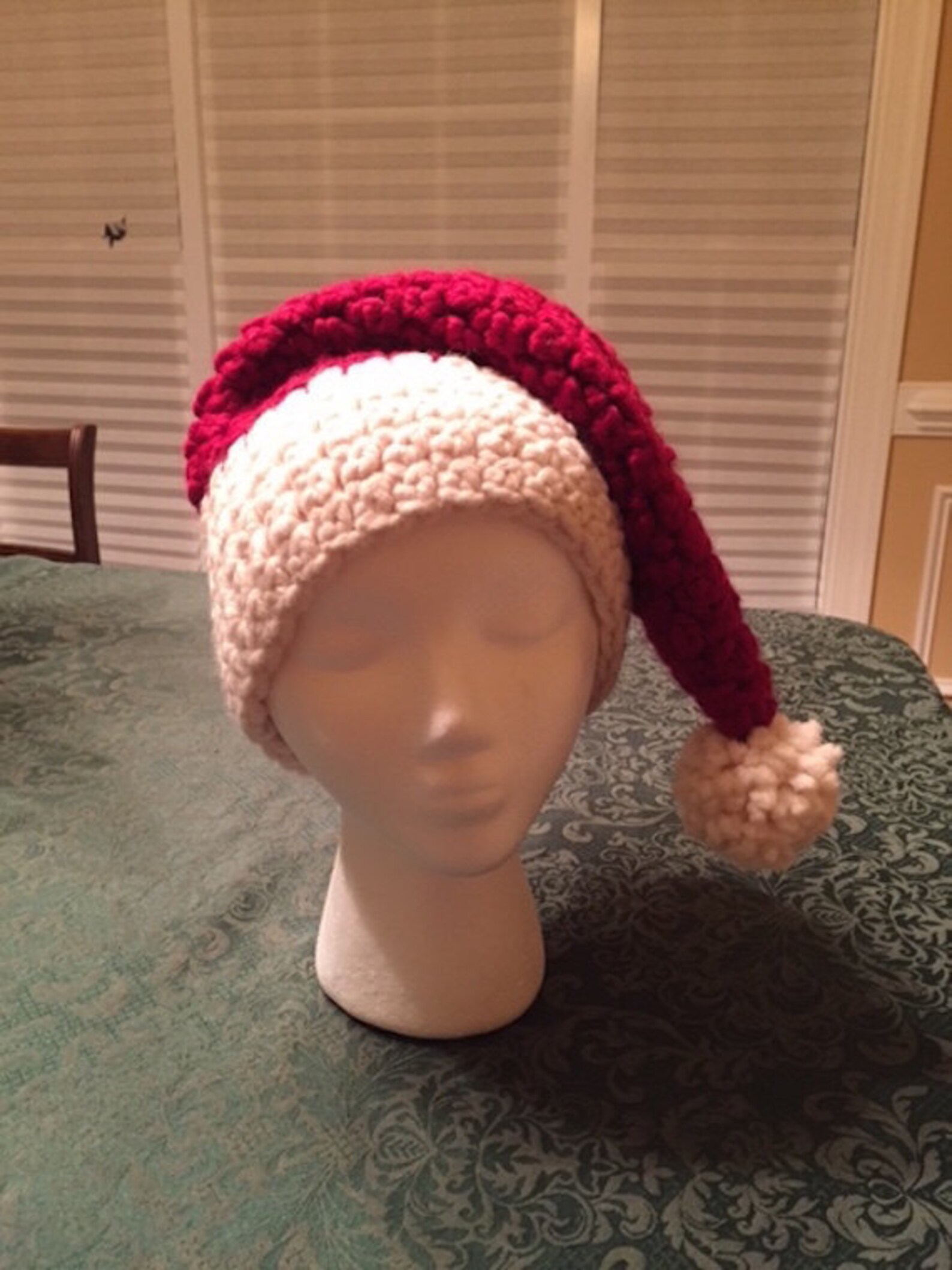 CUSTOM COLOR Ho Ho Ho Santa Hat - Etsy