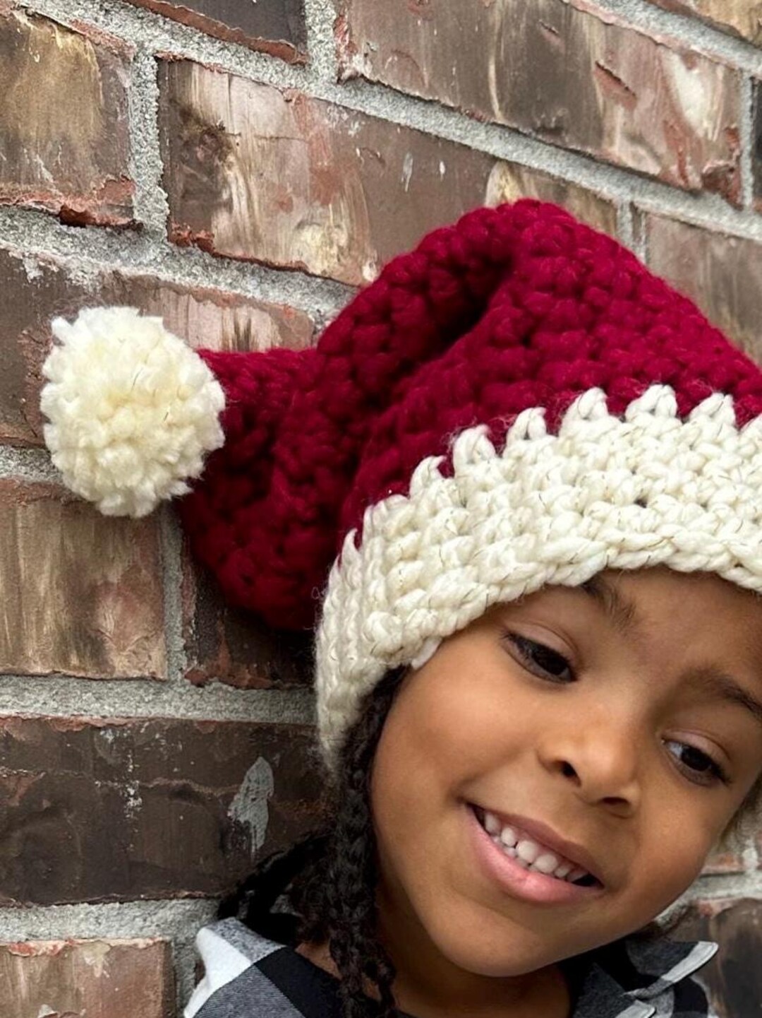 CUSTOM COLOR - Ho Ho Ho Santa Hat - Etsy