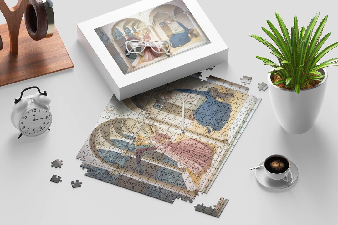 Annunciation, Angelico Fra Puzzle, Ave Maria Hail Mary, Holy Roman ...