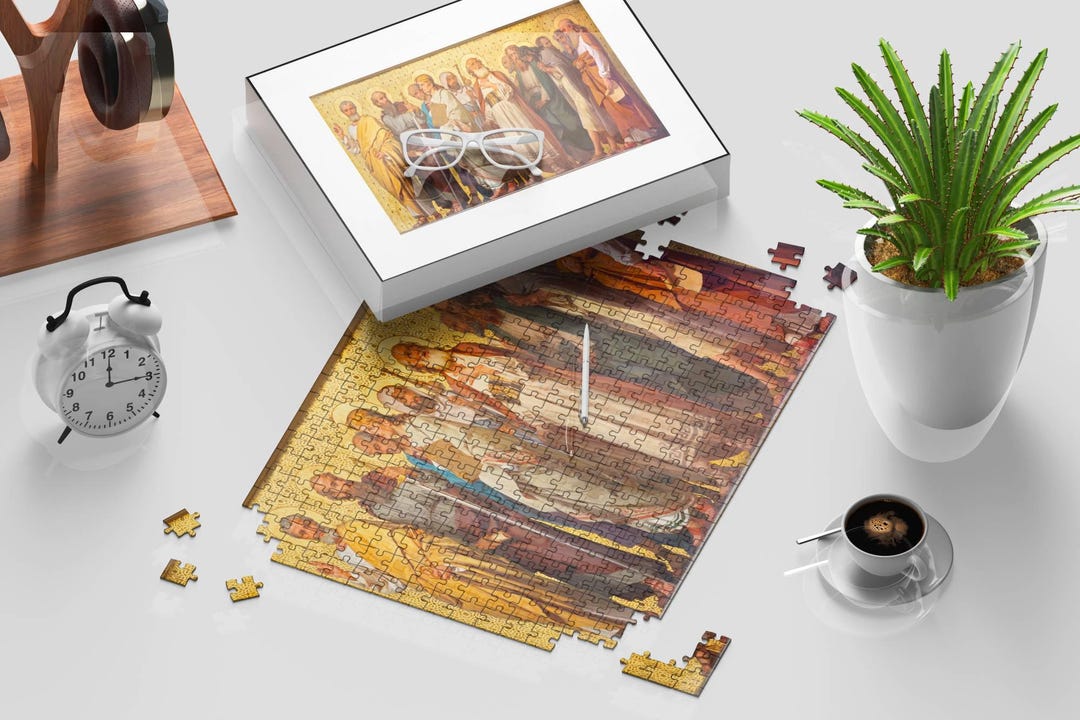 Twelve Apostles Puzzle, Christia Puzzlen Home Decor, Historic Religious ...