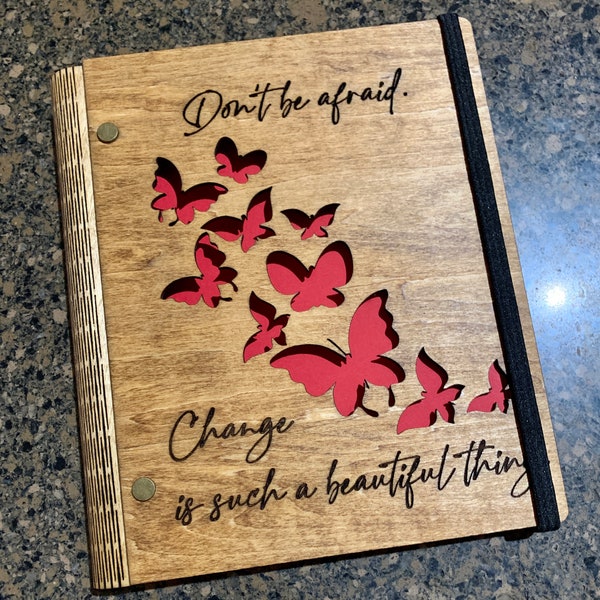 Laser Cut Notebook - Etsy