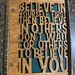 Laser Cut Notebook/journal Believe - Etsy