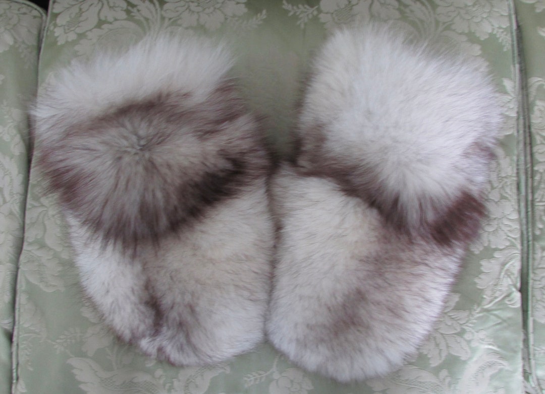 Norwegian Fox Fur Mittens Available in S, M, L, XL, 2XL Sizes - Etsy