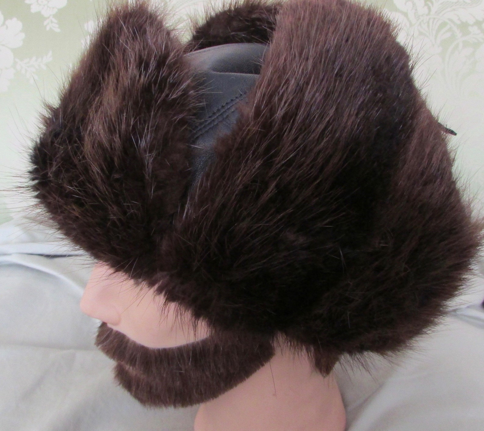 Beaver Fur and Leather Men's, Hat Available in S,M,L, XL, 2xl Sizes - Etsy