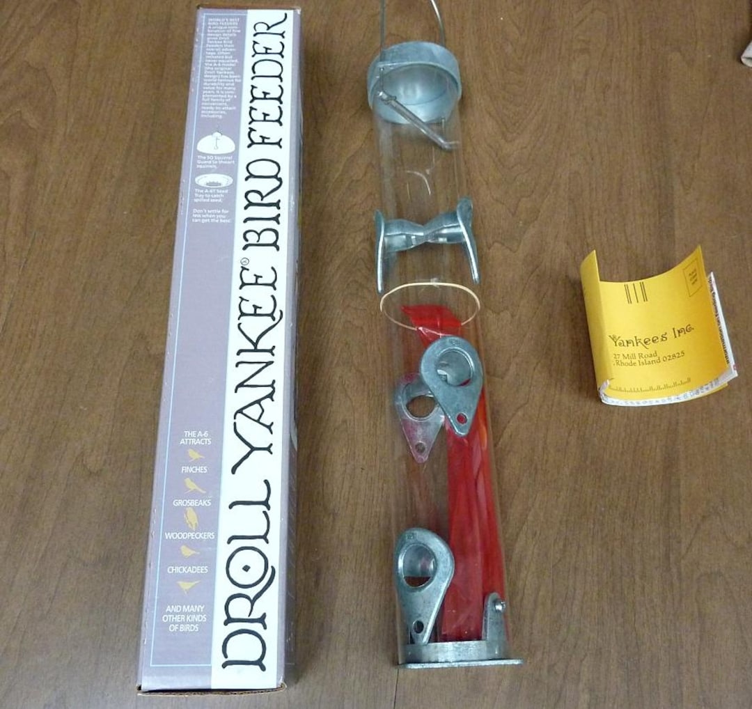 Vintage Droll Yankee Bird Feeder Tube for Small Birds NOS - Etsy