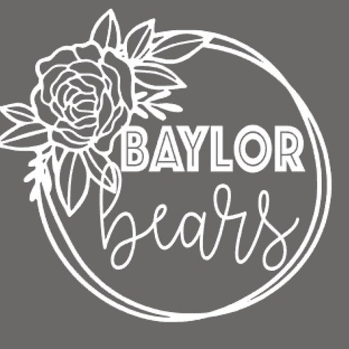 Baylor Bears Vinyl Mascot Decal Sticker - Etsy