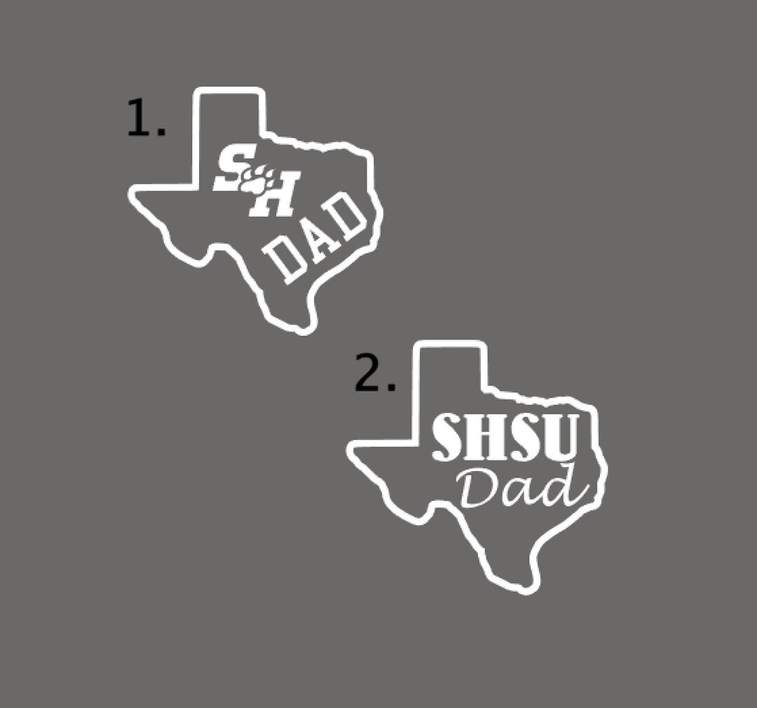 SHSU DAD Decal - Etsy