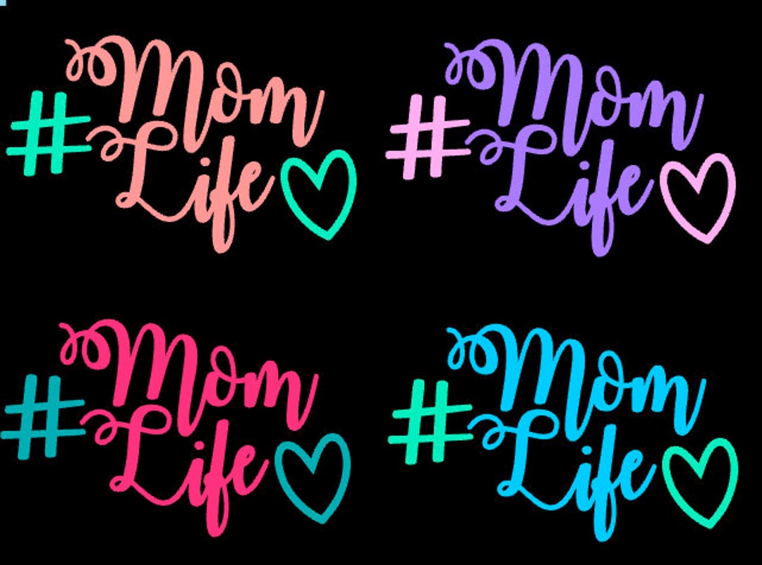 Mom Life Decal - Etsy