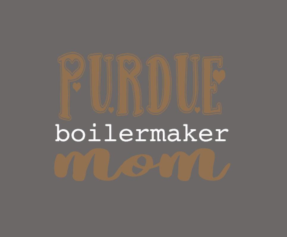 Purdue Mom Decal - Etsy