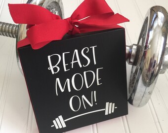 Beast Mode Sign - Etsy