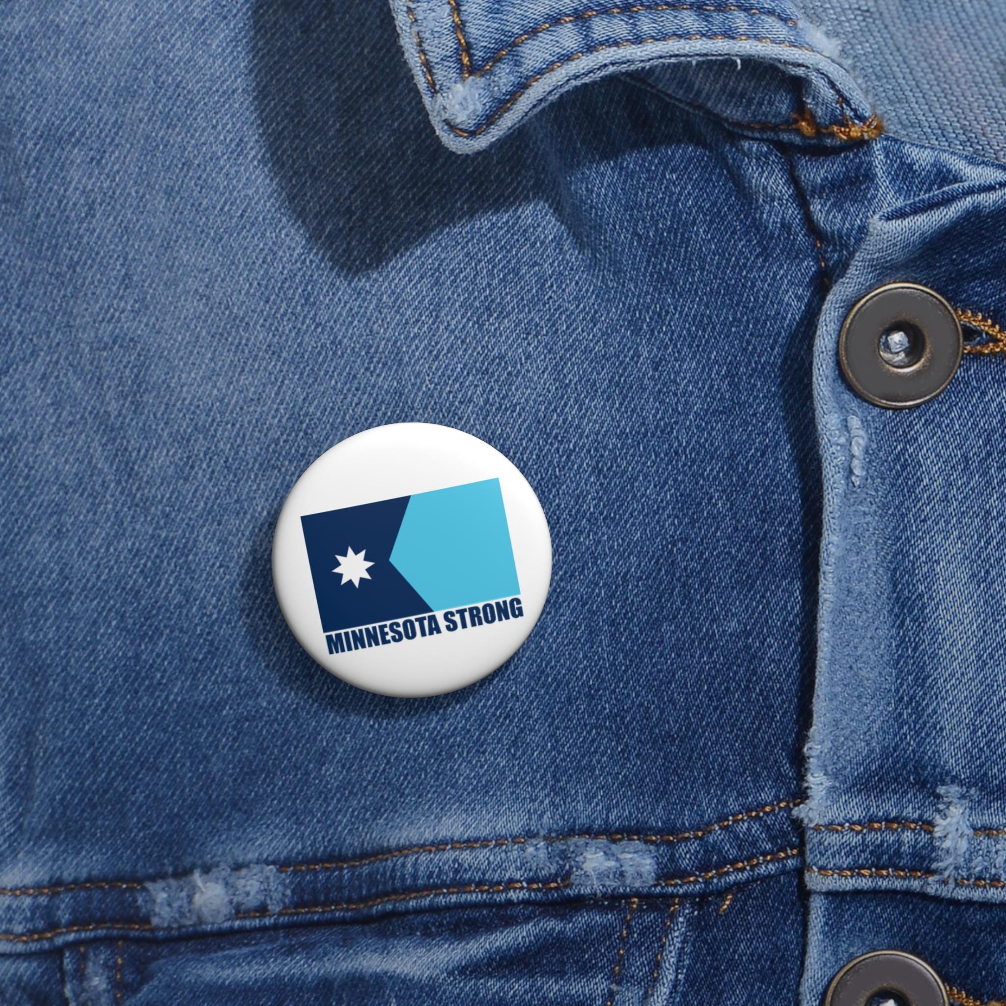 Minnesota Strong Protest Button | American Proud, American Strong ...