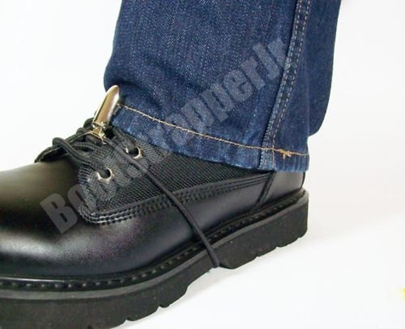 Biker / Motorcycle Front Clip Boot Straps Holds Pants Down - Etsy