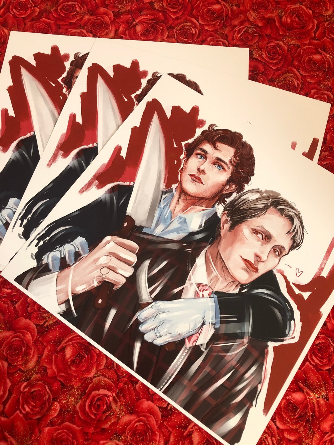 12 X 12 Murder Suit Print - Etsy