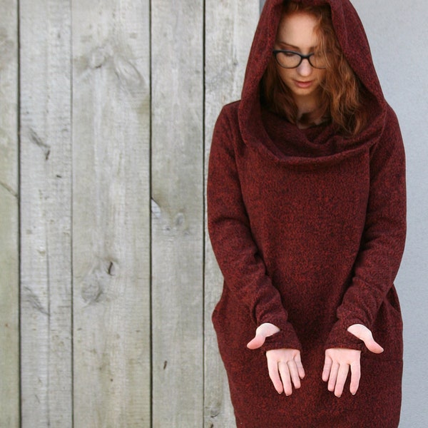 Cowl Neck Pullover - Etsy
