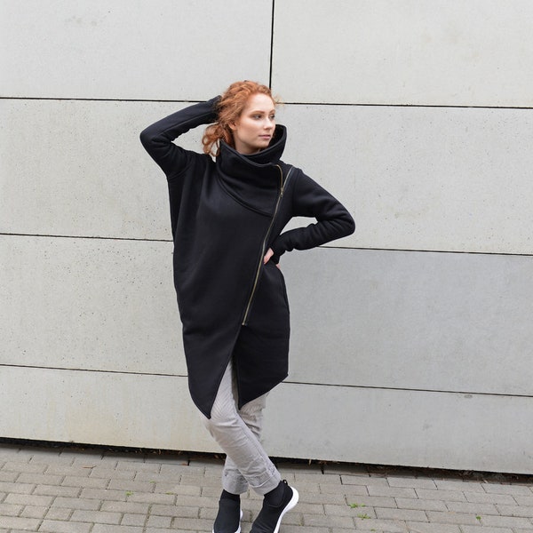 Cowl Neck Jacket - Etsy