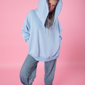 Big Hood Hoodie, Oversized Hoodie, Womens Clothing, Fall Style, Warm ...