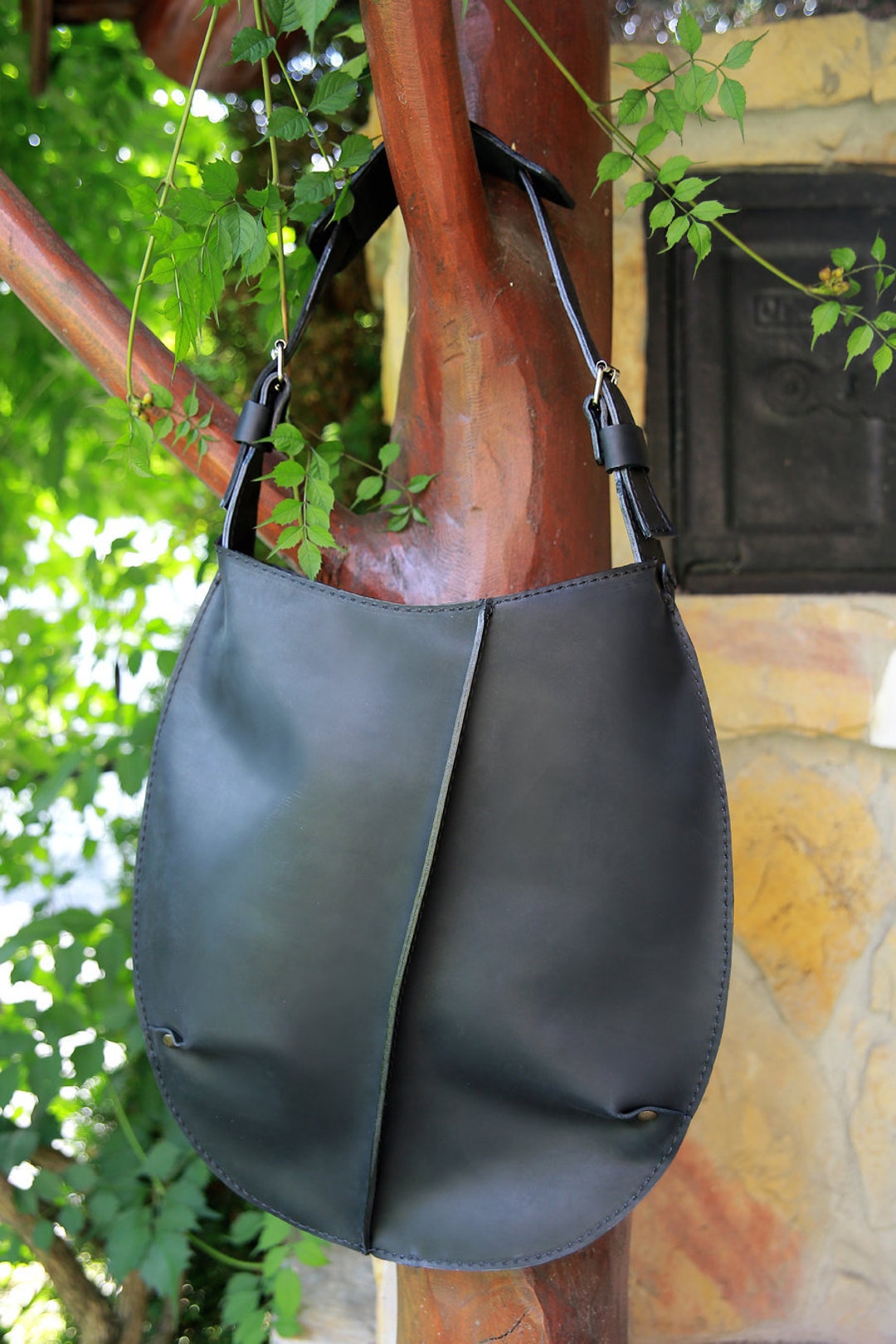 Women Black Handbag, Black Leather Bag, Laptop Bag, Leather Totes ...