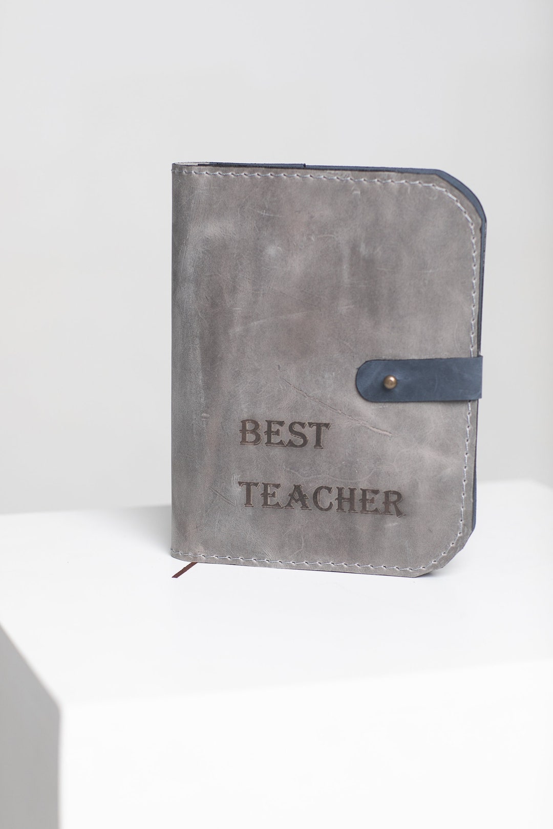 Best Teacher Organizer, Personalized Leather Planner, Custom Journal ...