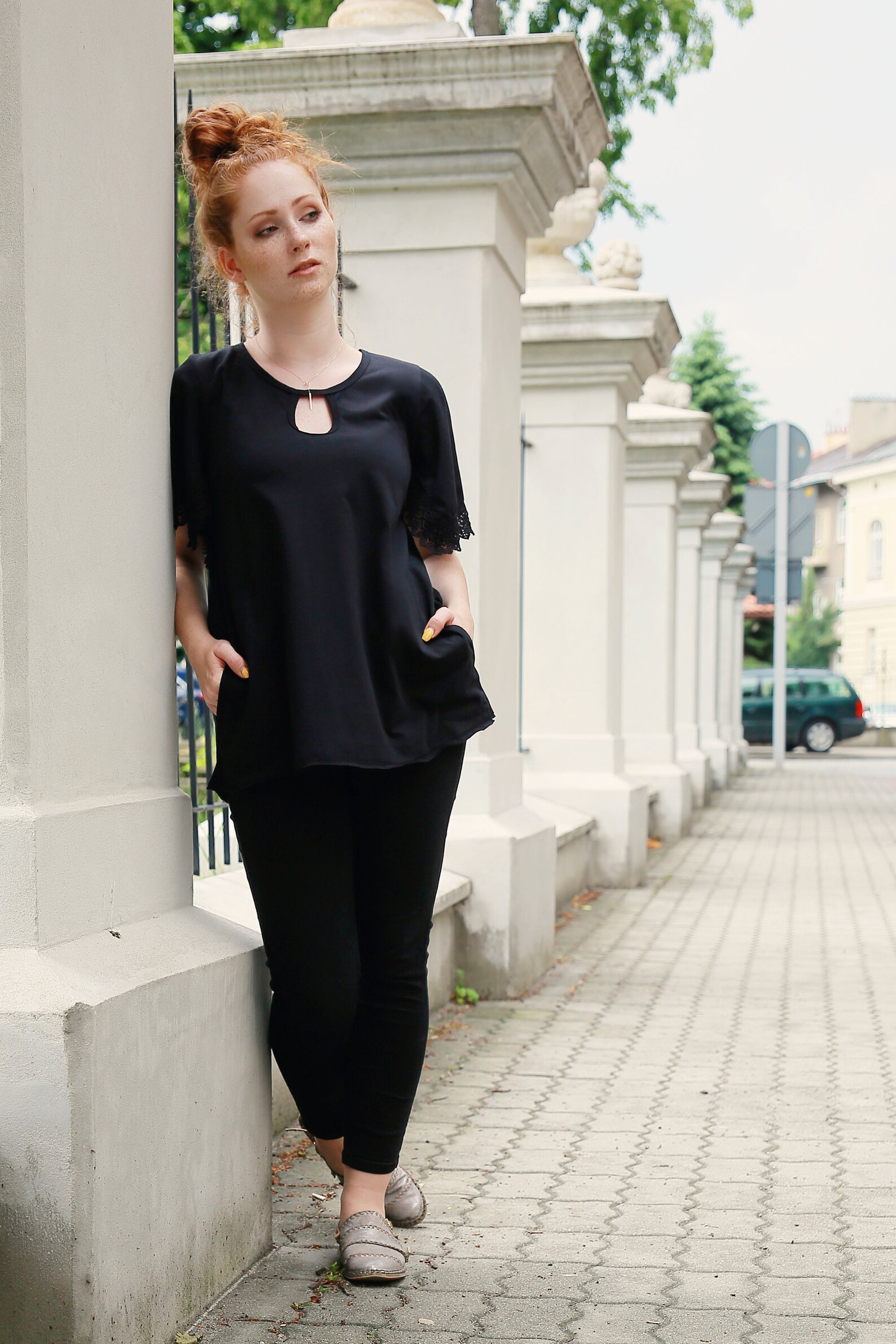 Black Cotton Tunic, Gothic Top, Statement Sleeves, Plus Size - Etsy