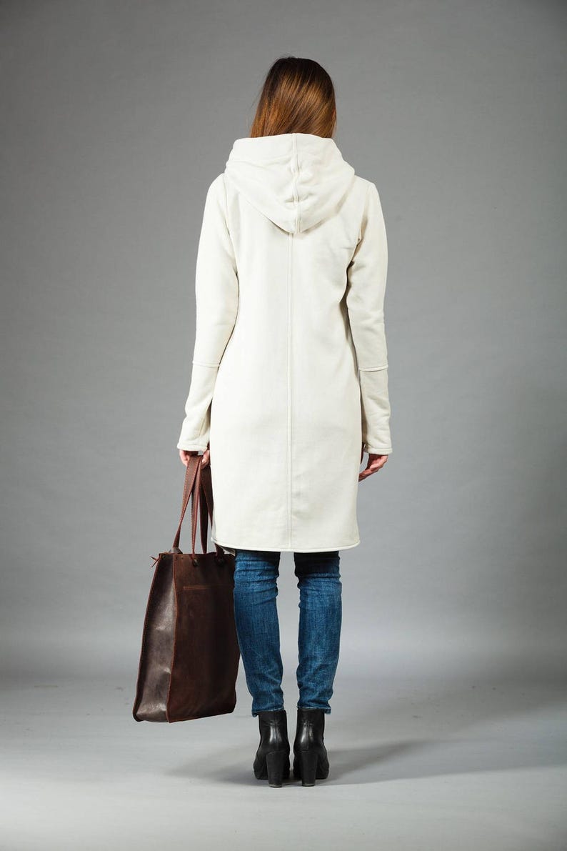 Asymmetrical Wrap Coat, Womens Clothing, Hooded Coat Women, Winter ...