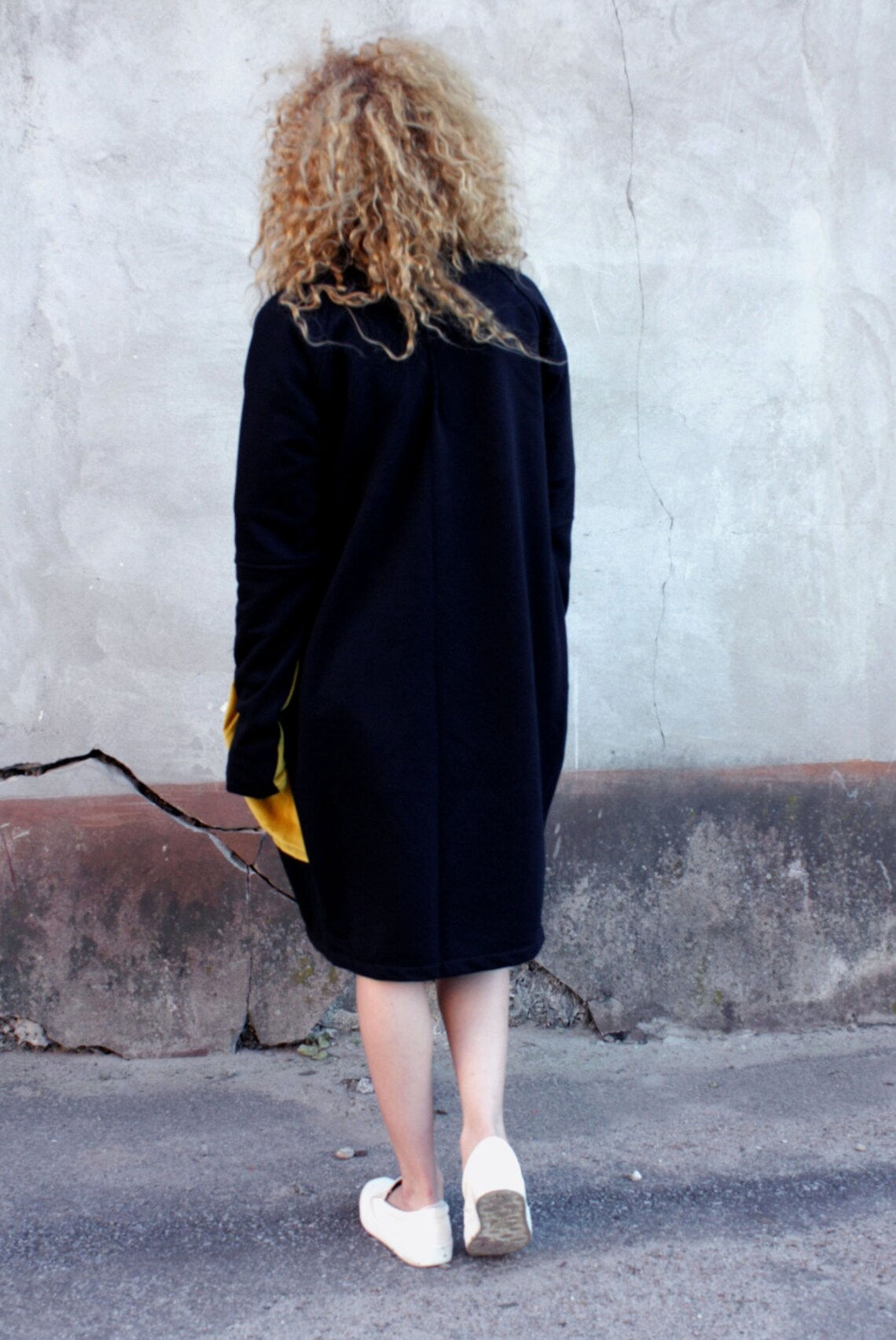 Women Cardigan, Yellow Cardigan, Spring Style Cardigan, Plus Size ...
