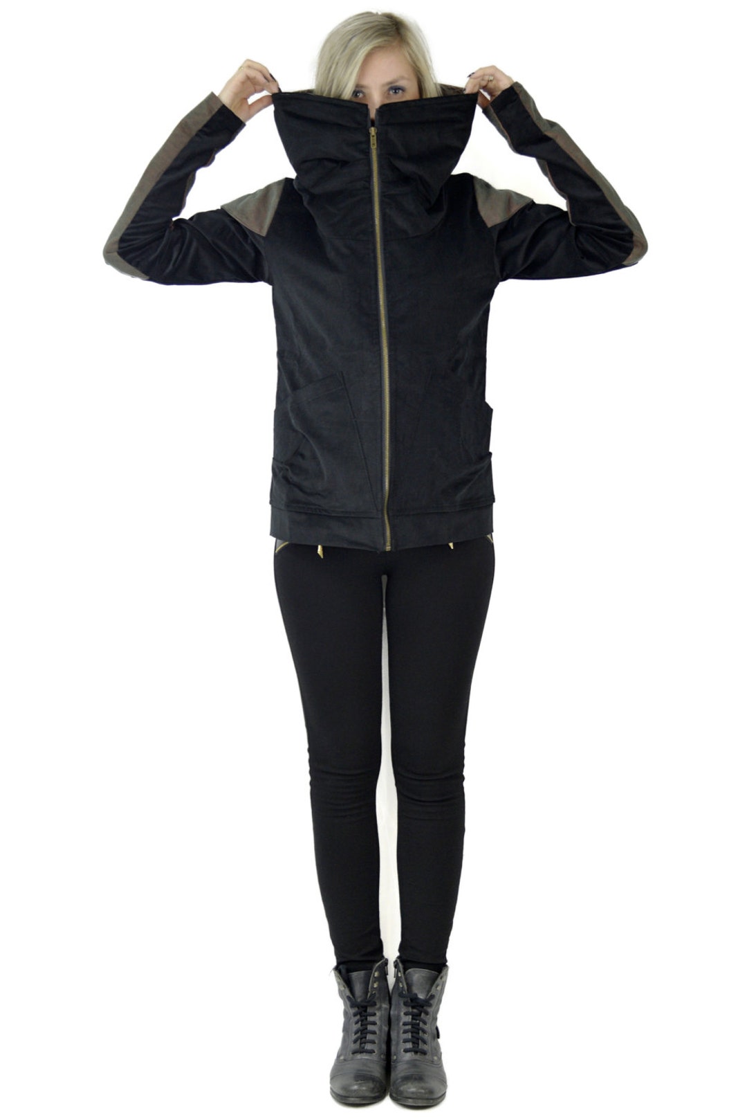 High Collar Jacket, Summer Style, Womens Clothing, Women Jacket, Plus ...