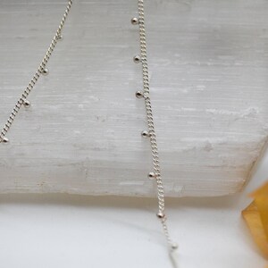 Sterling Silver Bobble Chain - Etsy