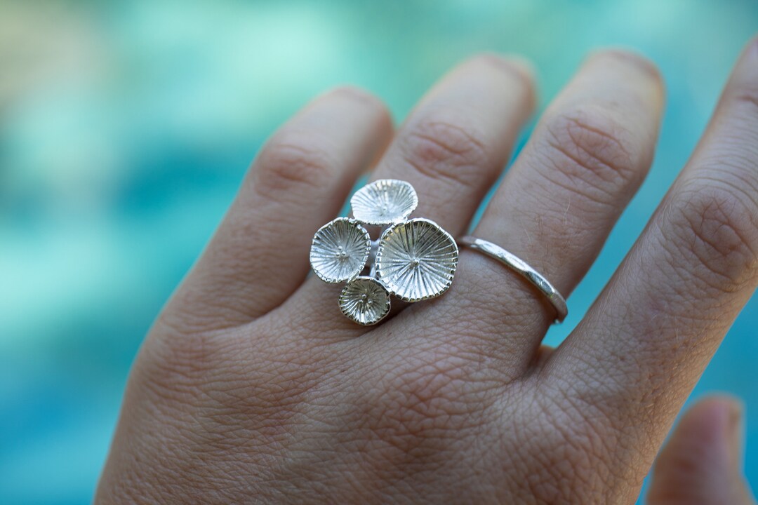 Adorable Sterling Silver Spiral Ring Size 6.5 US Staple Silver Ring Everyday Ring Pure Silver ...