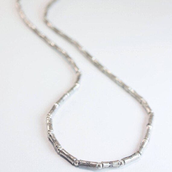 Thai Silver Chain Thai Filigree Sterling Silver Necklace Filigree