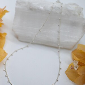 Sterling Silver Bobble Chain - Etsy