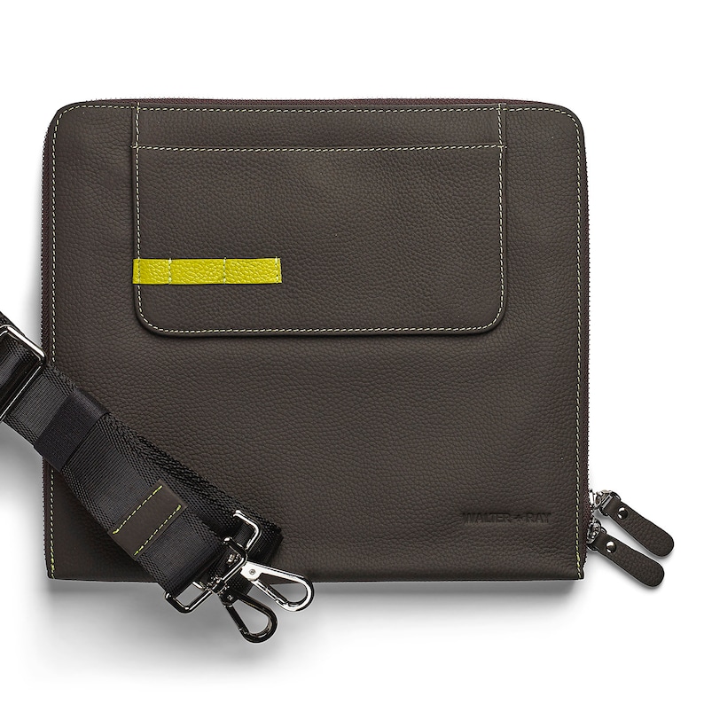 Zipsleeve Leather Airplane Organizer - Etsy