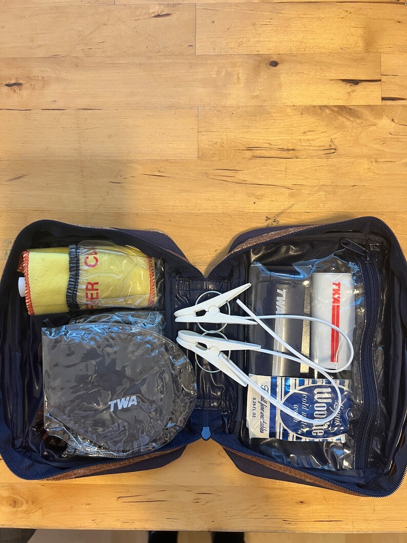 Vintage TWA Amenities Kit - Etsy