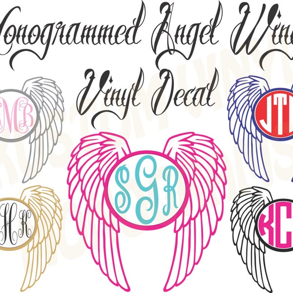 Angel Wall Decal - Etsy