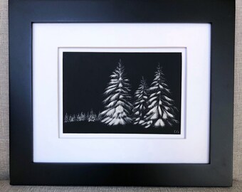 Scratchboard Art - Etsy Canada