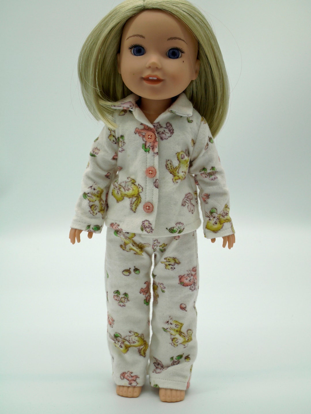 Cute and Cosy Winter Pyjamas for 14 to 15 Inch Dolls Like Wellie ...