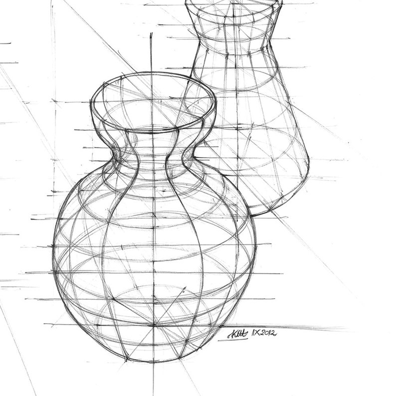 Still life study PRINT by Katarzyna Kmiecik /pencil still | Etsy
