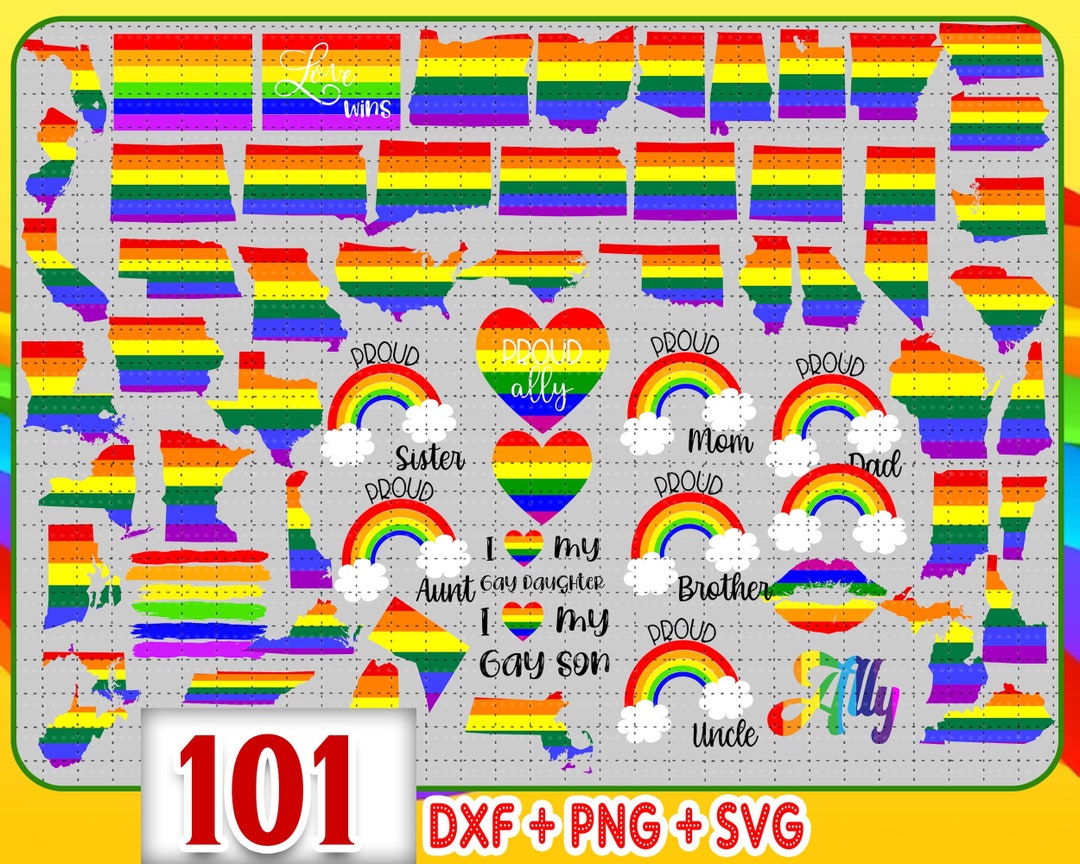 LGBT Bundle Dxfsvgpng, Lgbt Quotes Svg, Lgbt Svg Cricut File, Pride Svg ...