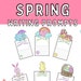 Spring/easter Writing Activities - Etsy