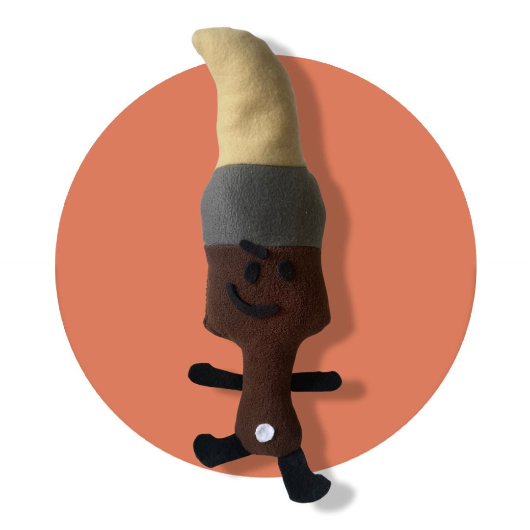 Inanimate Insanity Paintbrush the Hothead Plush - Etsy UK